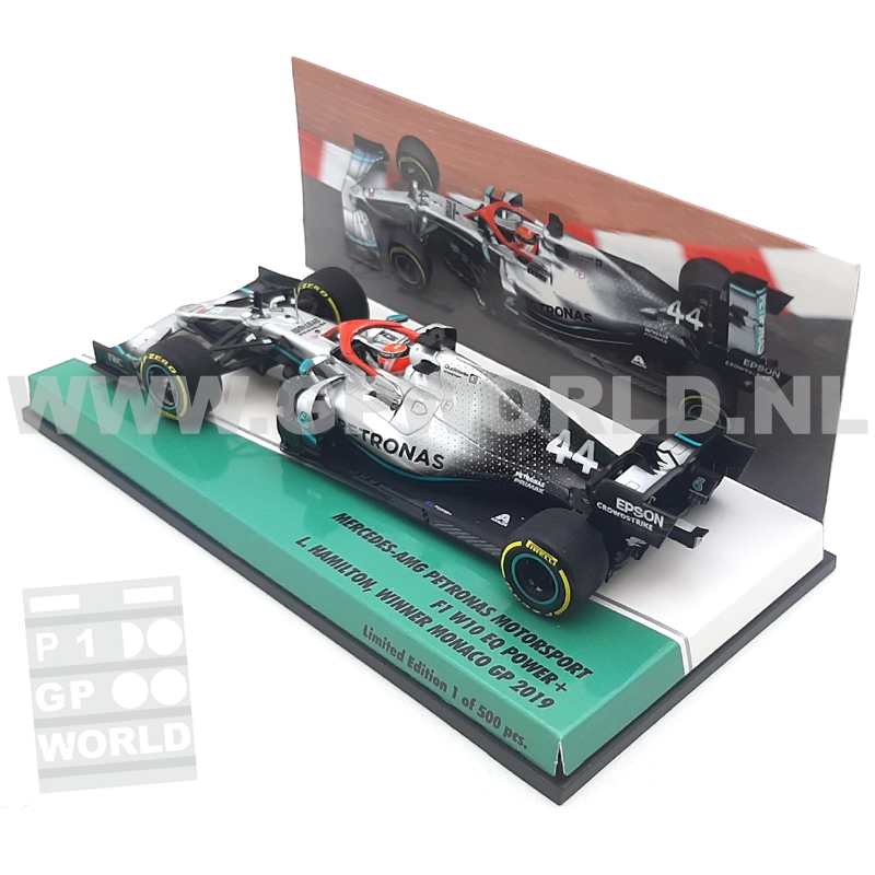 2019 Lewis Hamilton | Monaco GP - 1/43 Minichamps - GPworld Racing ...