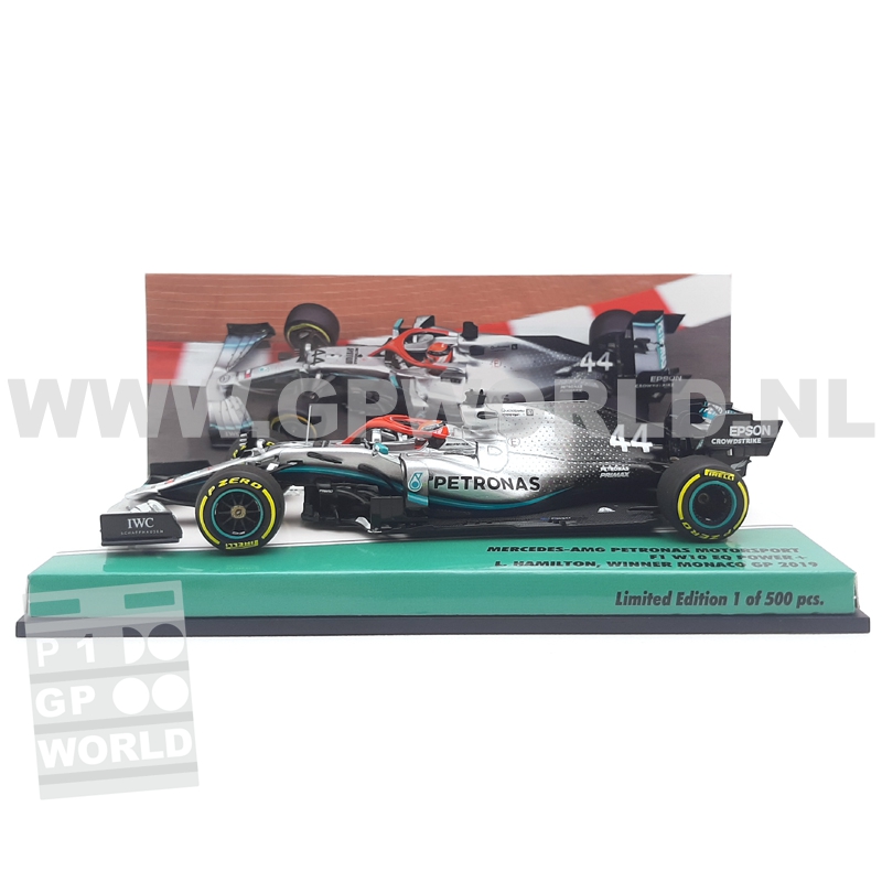 2019 Lewis Hamilton | Monaco GP - 1/43 Minichamps - GPworld Racing ...