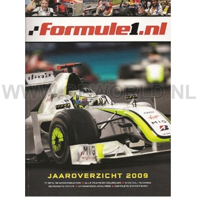 Formule 1 jaaroverzicht 2009 - - GPworld Racing Merchandise
