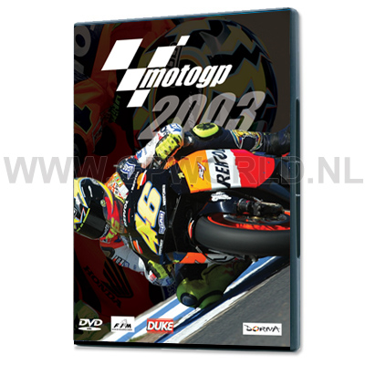 DVD MotoGP review 2003 - - GPworld Racing Merchandise