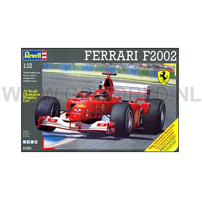 Ferrari F2002 - 1/12 Revell - GPworld Racing Merchandise