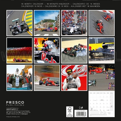 2017 Formula 1 calendar - - GPworld Racing Merchandise