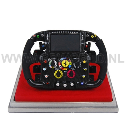 2014 Ferrari steering wheel - 1/4 Amalgam - GPworld Racing Merchandise