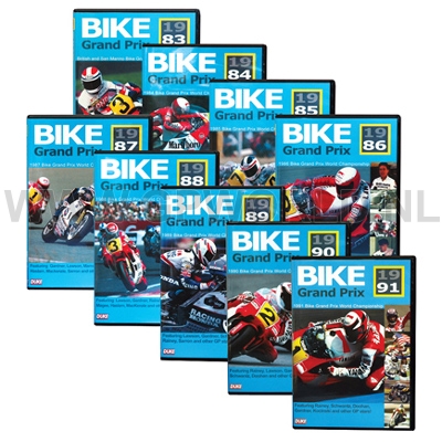 Bike Grand Prix DVD Collection 1983-1991 - - GPworld Racing Merchandise