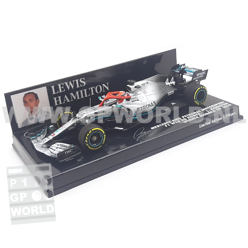 2019 Lewis Hamilton | Monaco - 1/43 Minichamps (resin) - GPworld Racing ...