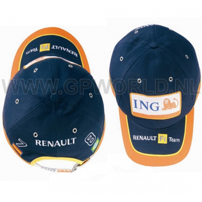 2009 Renault team cap - - GPworld Racing Merchandise